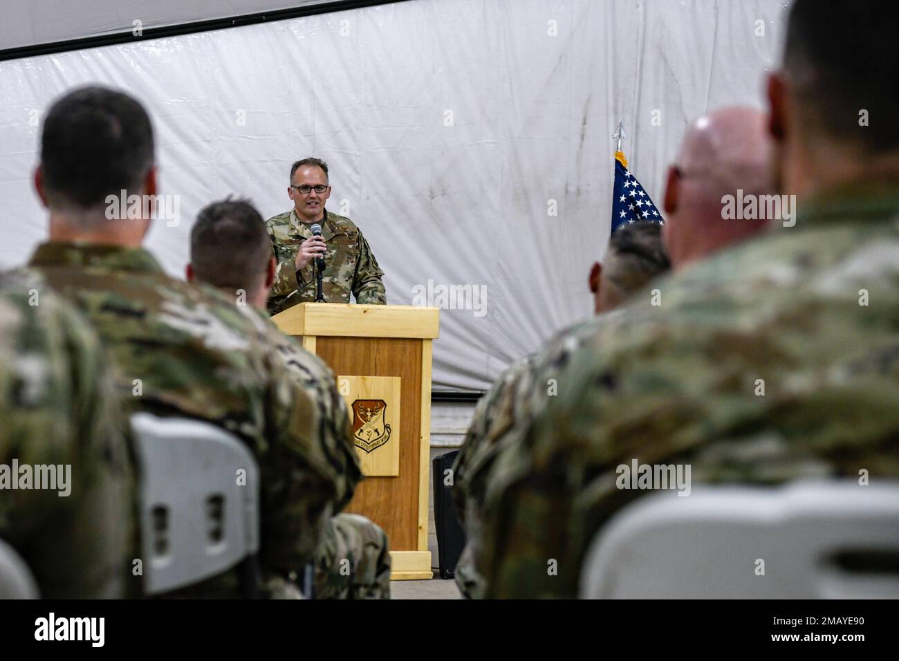 U.S. Air Force Lt. Col. Todd Arthur, commander of the 430th ...