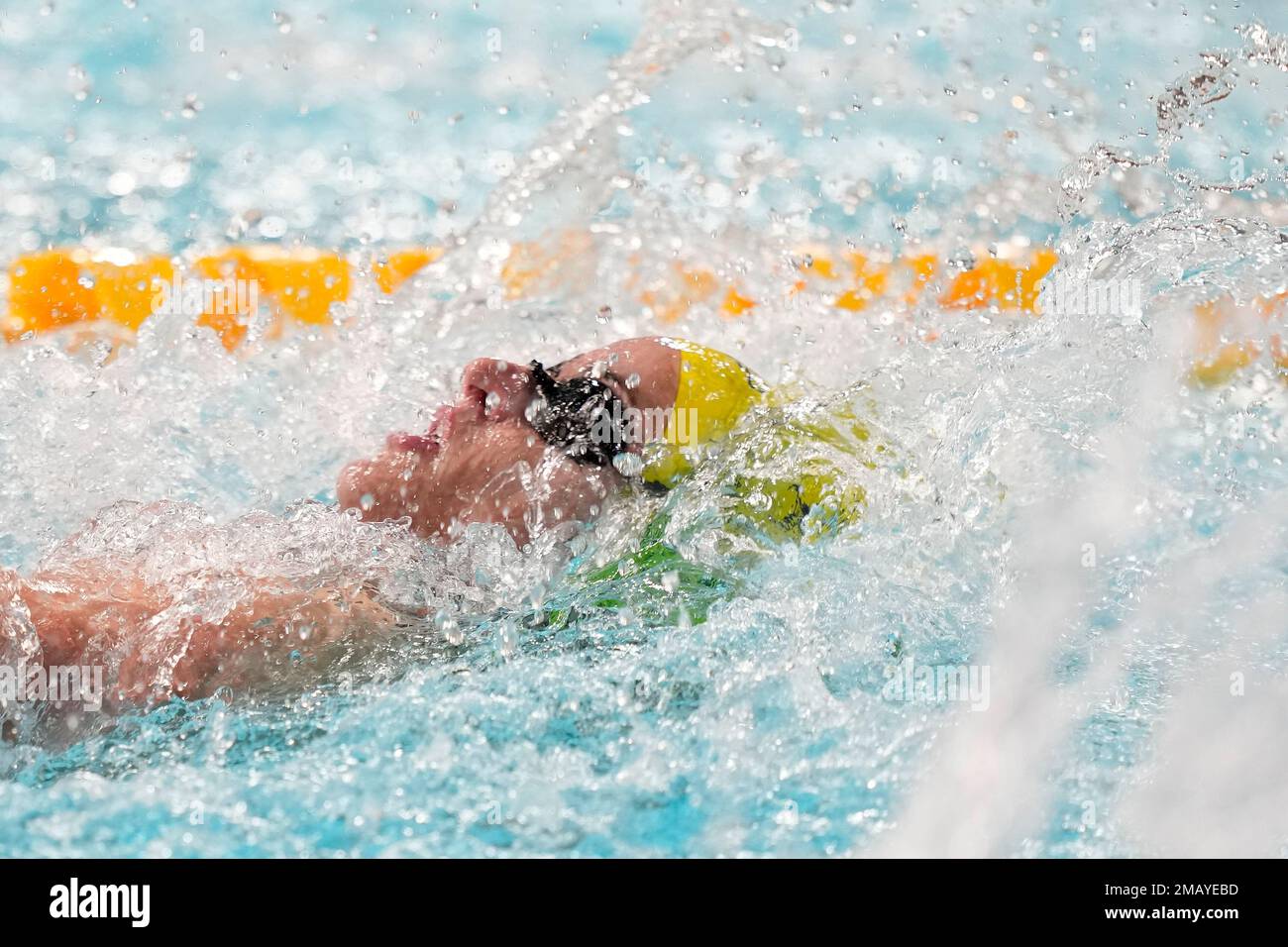Kaylee McKeown of Australia competes in the Women's 50 meters ...