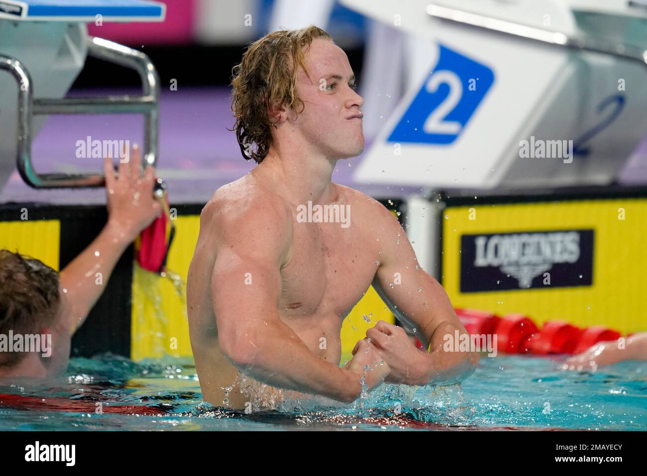 Sam Short of Australia celebrates after winning the gold medal in the ...