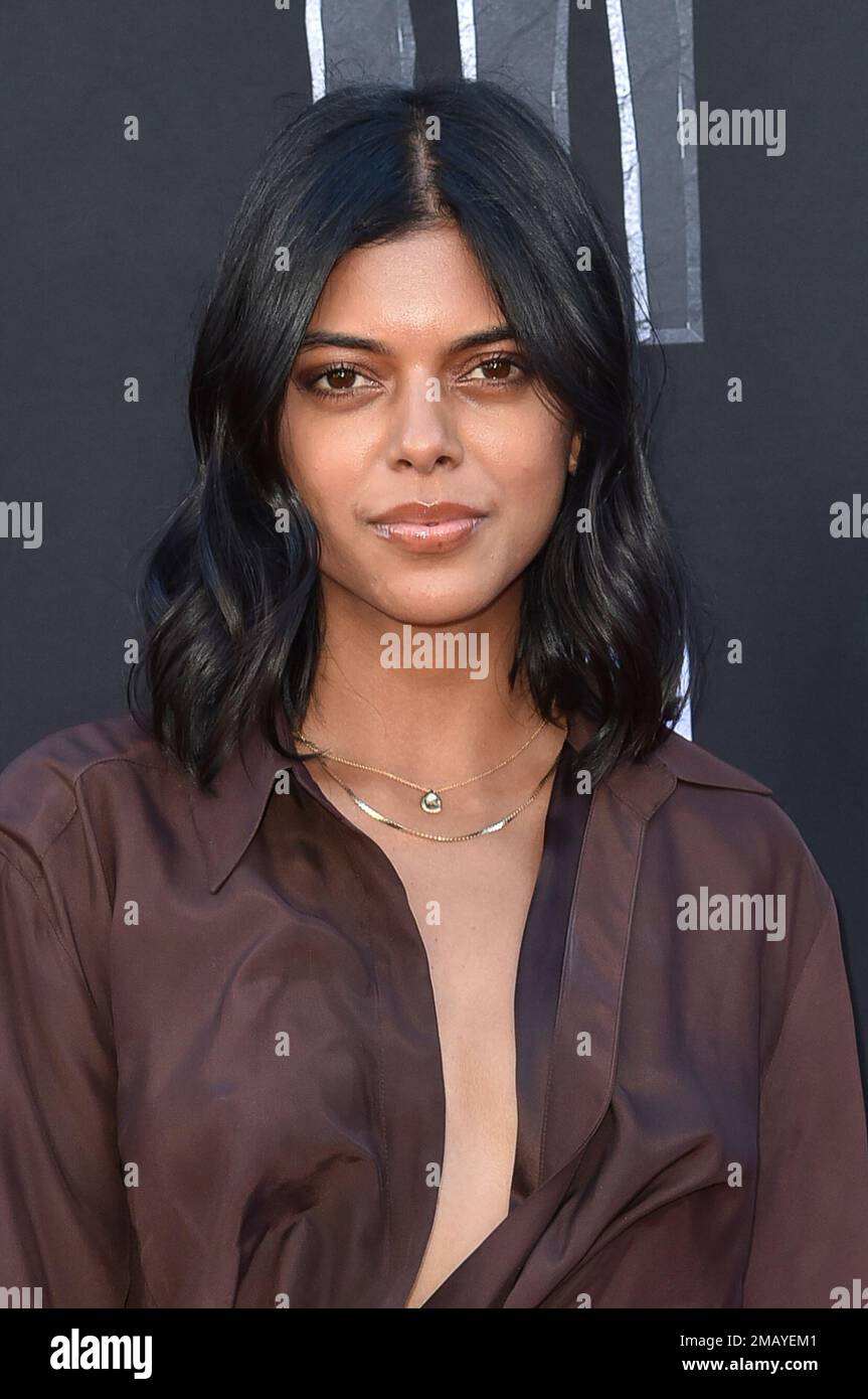 Meeka Hossain arrives at the premiere of "Prey" on Tuesday, August, 2 ...