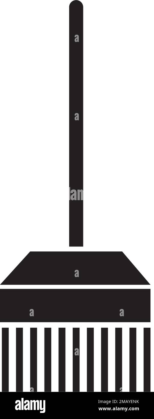 broom logo vektor illustration design Stock Vector Image & Art - Alamy