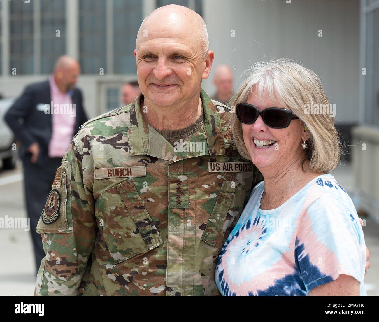 Gen. Arnold W. Bunch, Jr., Air Force Materiel Command commander, and ...
