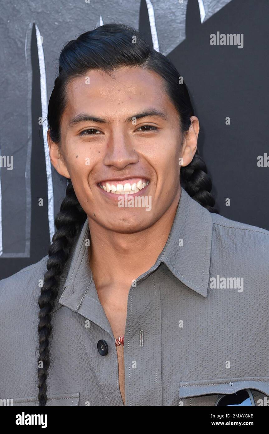 Stormee Kipp arrives at the premiere of "Prey" on Tuesday, Aug. 2, 2022 ...