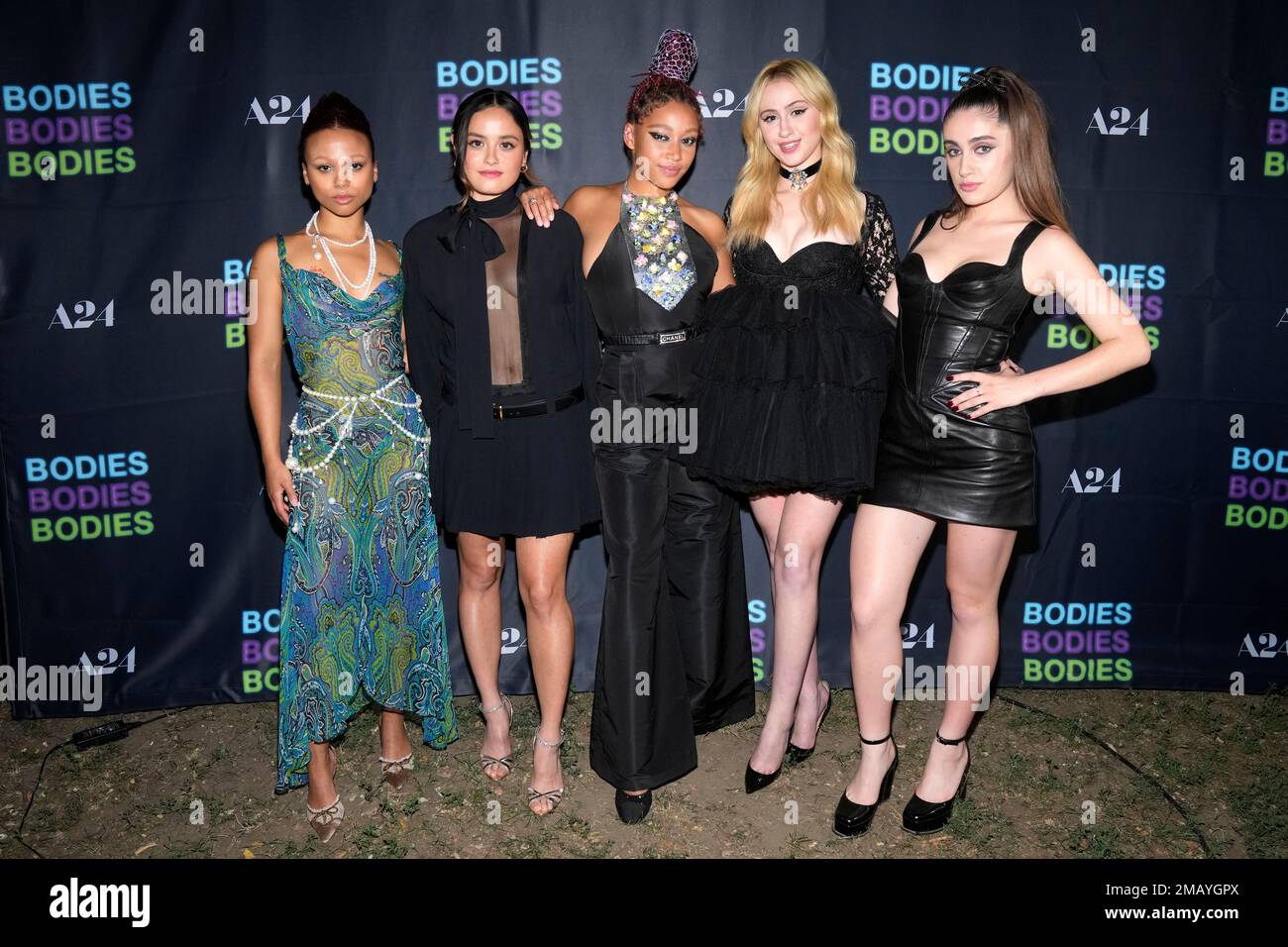 Myha'la Herrold, from left, Chase Sui Wonders, Amandla Stenberg, Maria ...