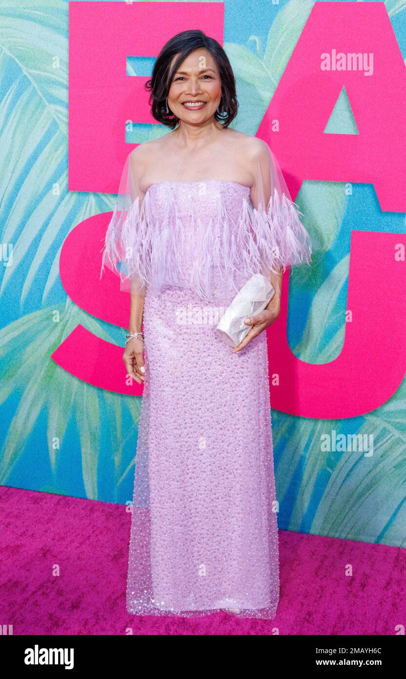 Lydia Gaston arrives at the World Premiere of "Easter Sunday" on ...