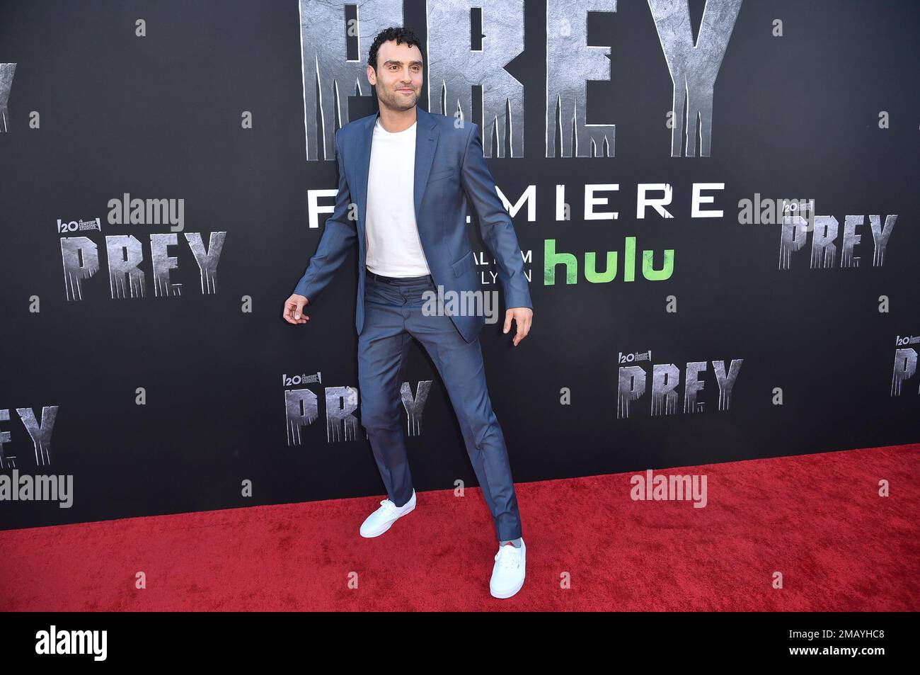 Dane DiLiegro arrives at the premiere of "Prey" on Tuesday, Aug. 2 ...