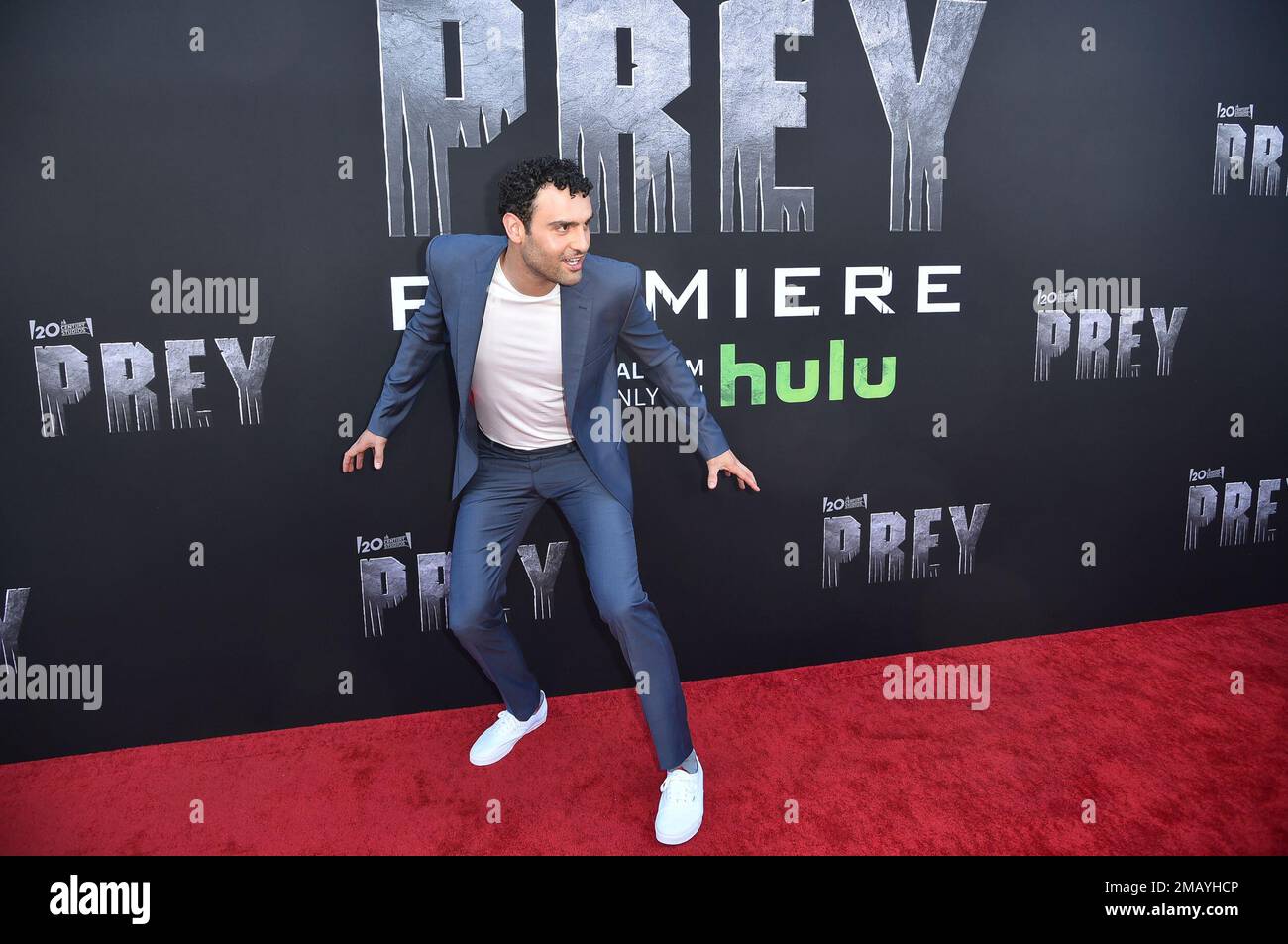 Dane DiLiegro arrives at the premiere of "Prey" on Tuesday, Aug. 2 ...