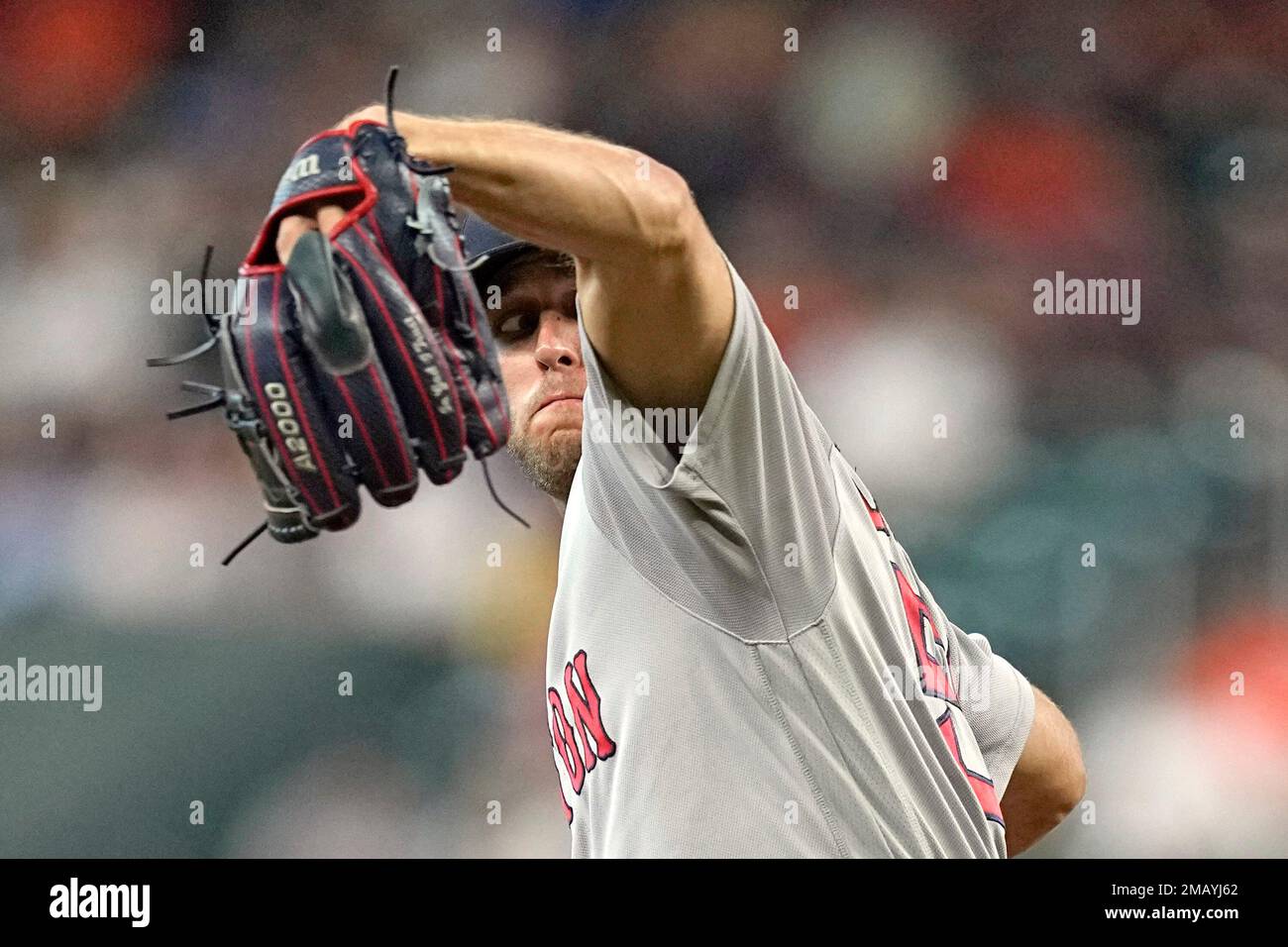 Boston Red Sox starting pitcher Kutter Crawford throws against the ...