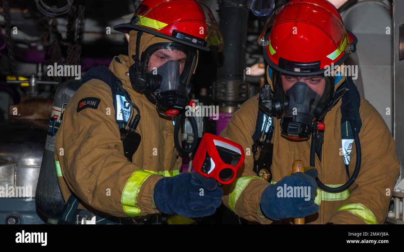 220608-N-LI114-1053 PHILIPPINE SEA (June 8, 2022) Damage Controlman ...