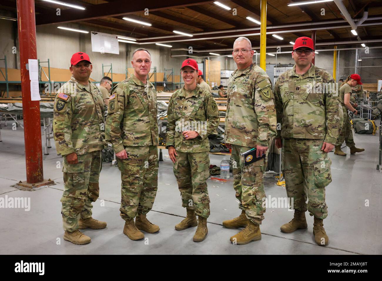 U.S. Army Command Sgt. Maj. Shawn Carns, I Corps' senior enlisted ...