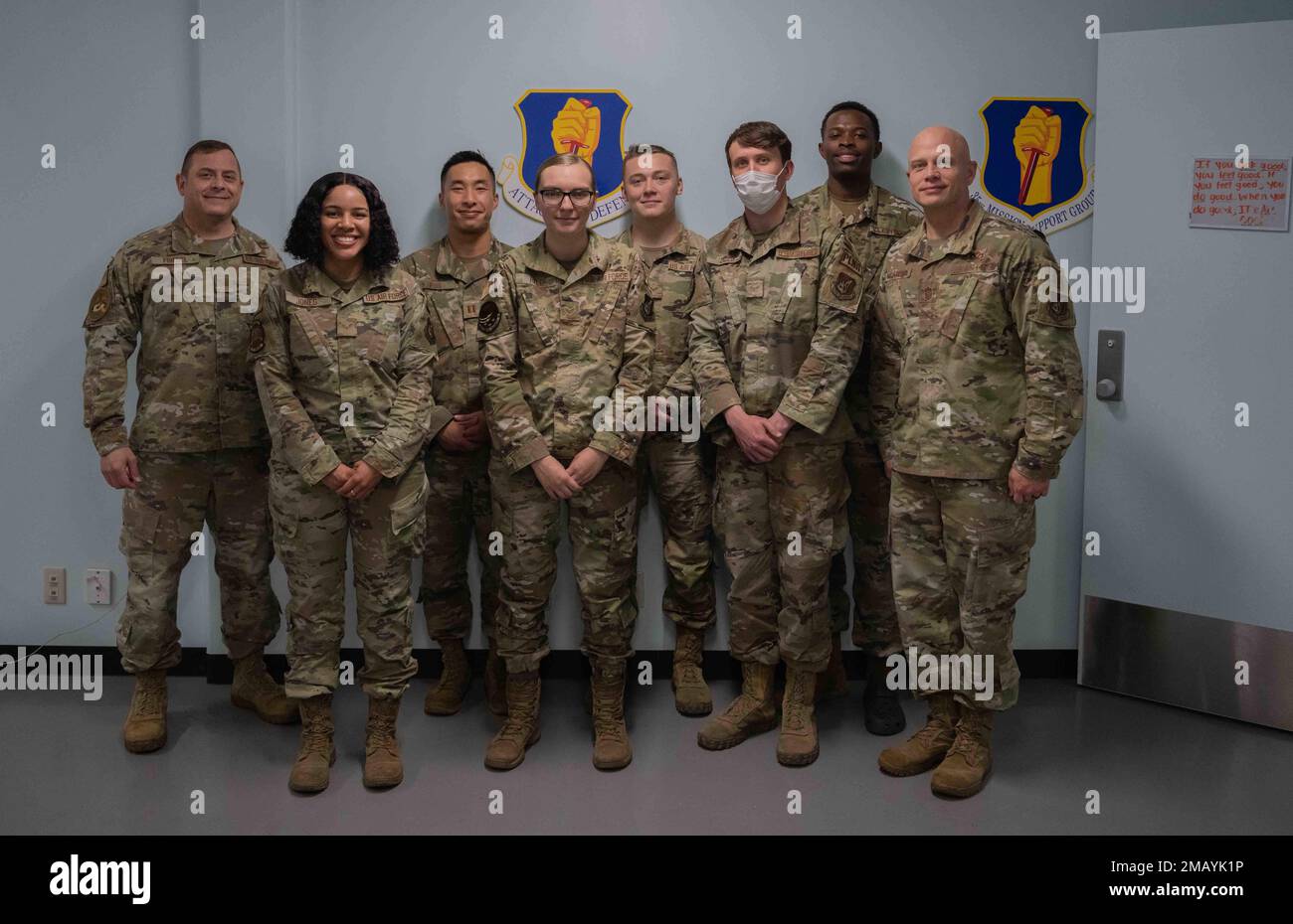 U.S. Air Force Col. Jesse J. Friedel (left), 35th Fighter Wing ...
