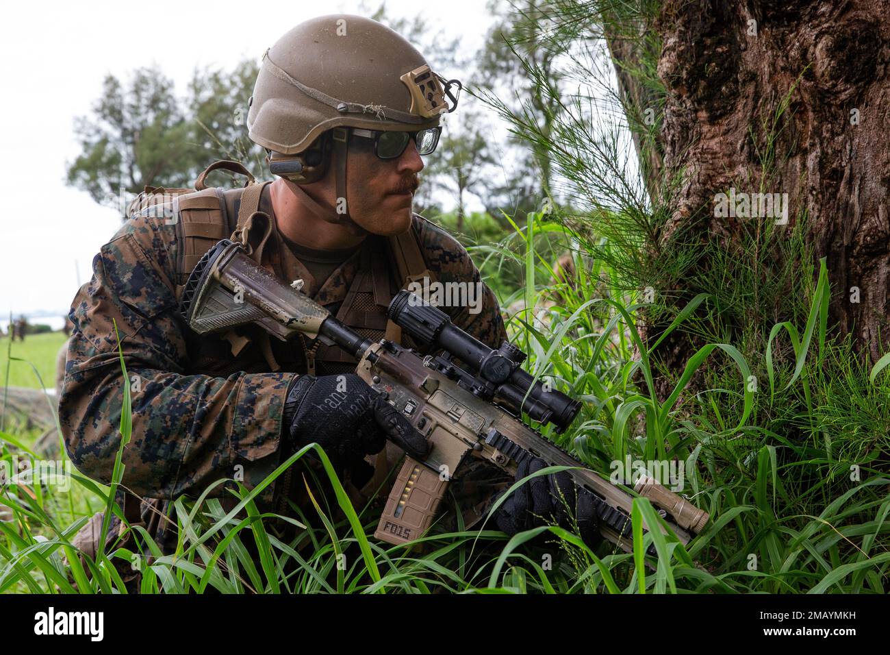 U.S. Marine Corps Lance Cpl. Seth Hense, an infantry Marine with ...
