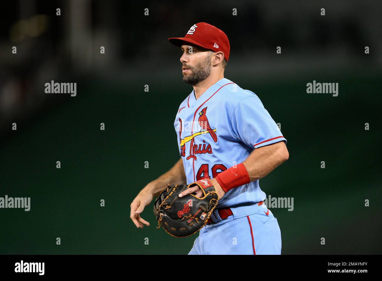 St. Louis Cardinals first baseman Paul Goldschmidt (46) in action ...
