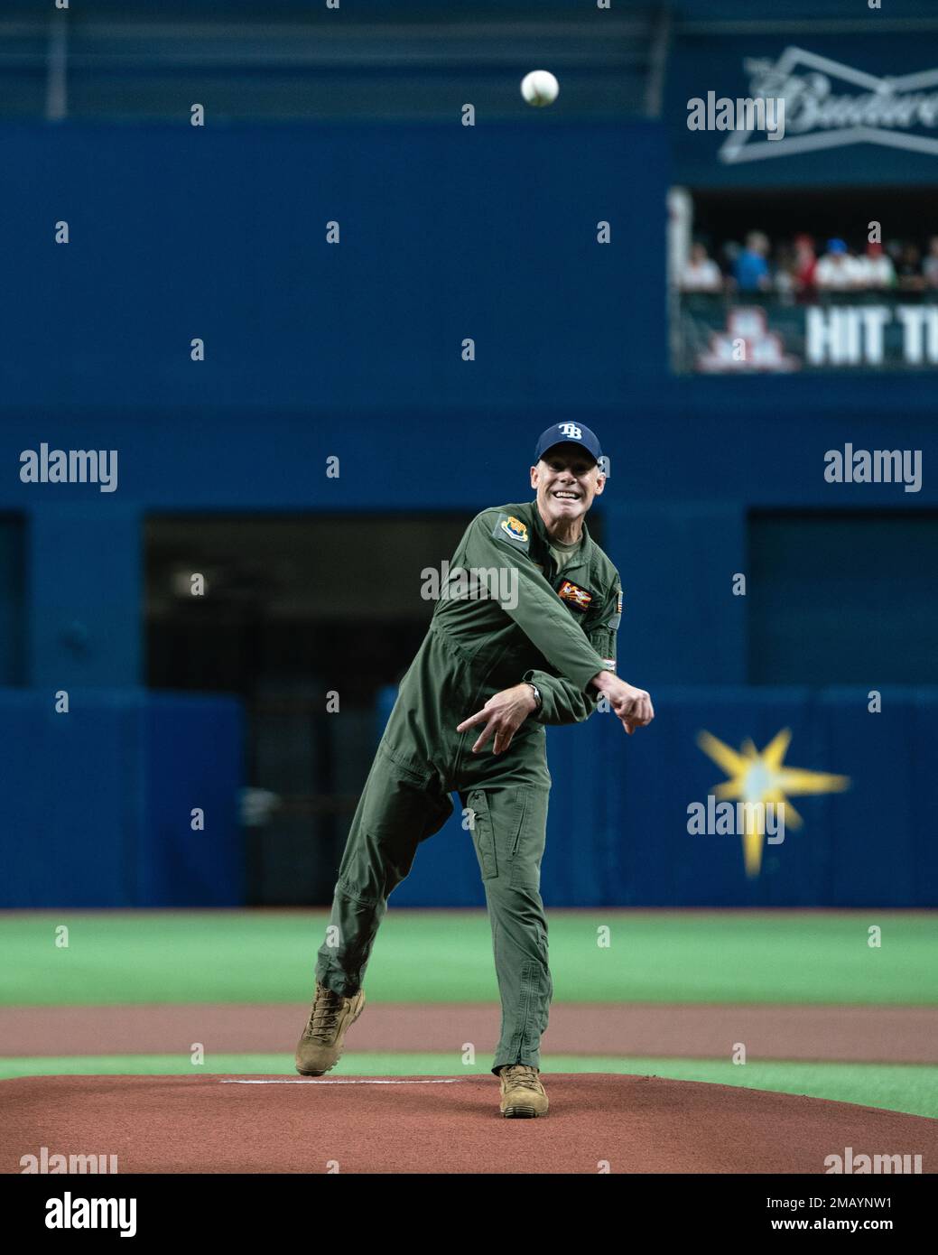 U.S. Air Force Col. Benjamin Jonsson, 6th Air Refueling Wing commander ...