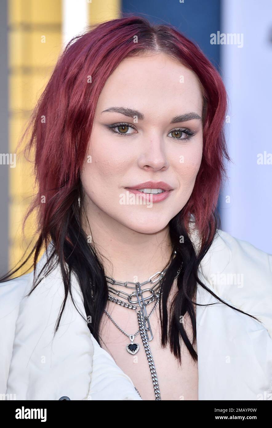 Upsahl arrives at the premiere of "Bullet Train," Monday, Aug. 1, 2022 ...