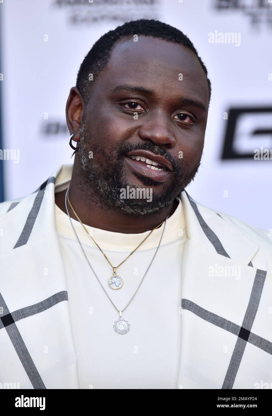 Brian Tyree Henry arrives at the premiere of "Bullet Train," Monday ...