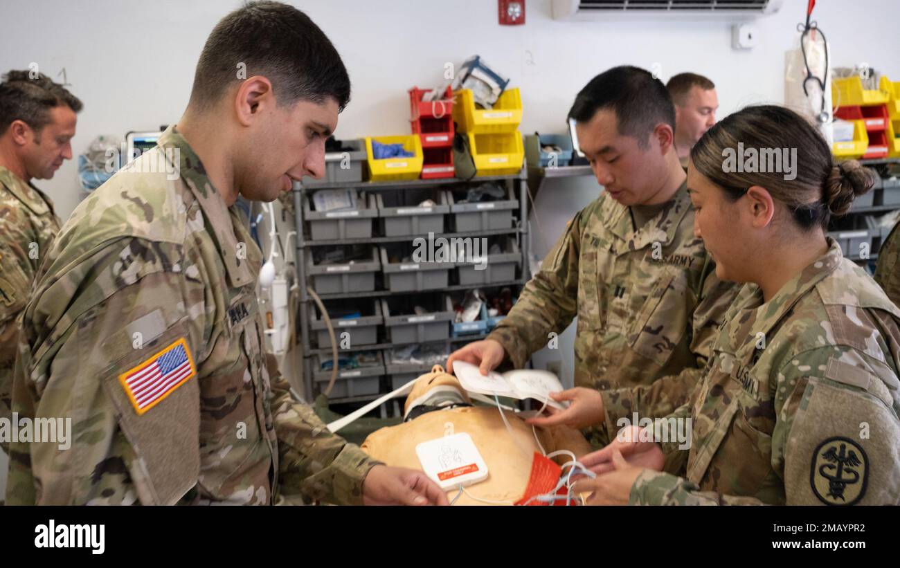 Tripler residents participate in a 3-Day Trauma CAPSTONE event, at ...