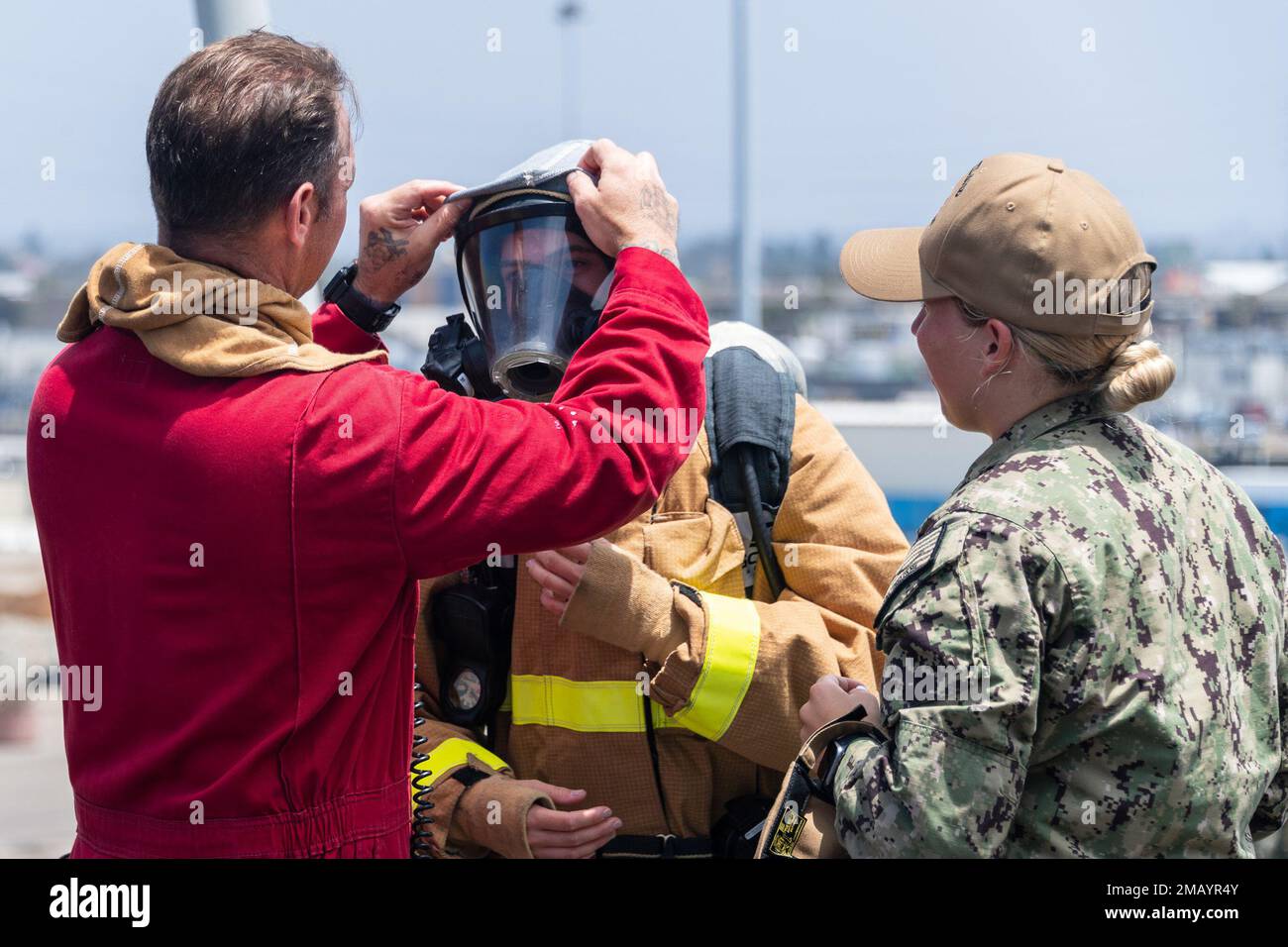 220608-N-VQ947-1146 SAN DIEGO (June 8, 2022) — Senior Chief Damage ...