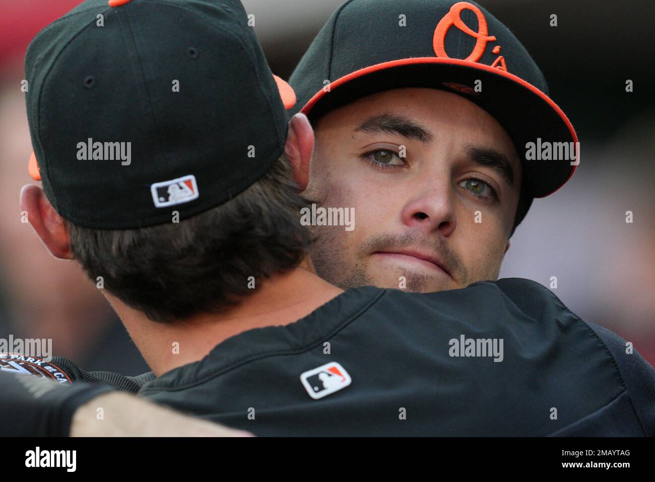 Baltimore Orioles second baseman Terrin Vavra plays during a baseball ...