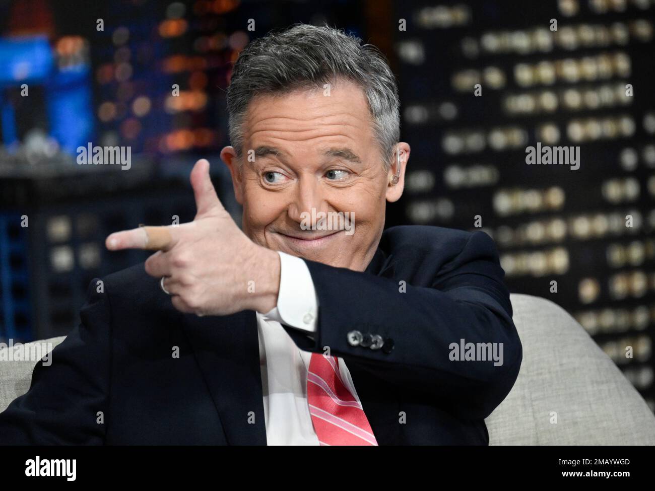 Television host Greg Gutfeld appears on FOX News Channel's late-night ...