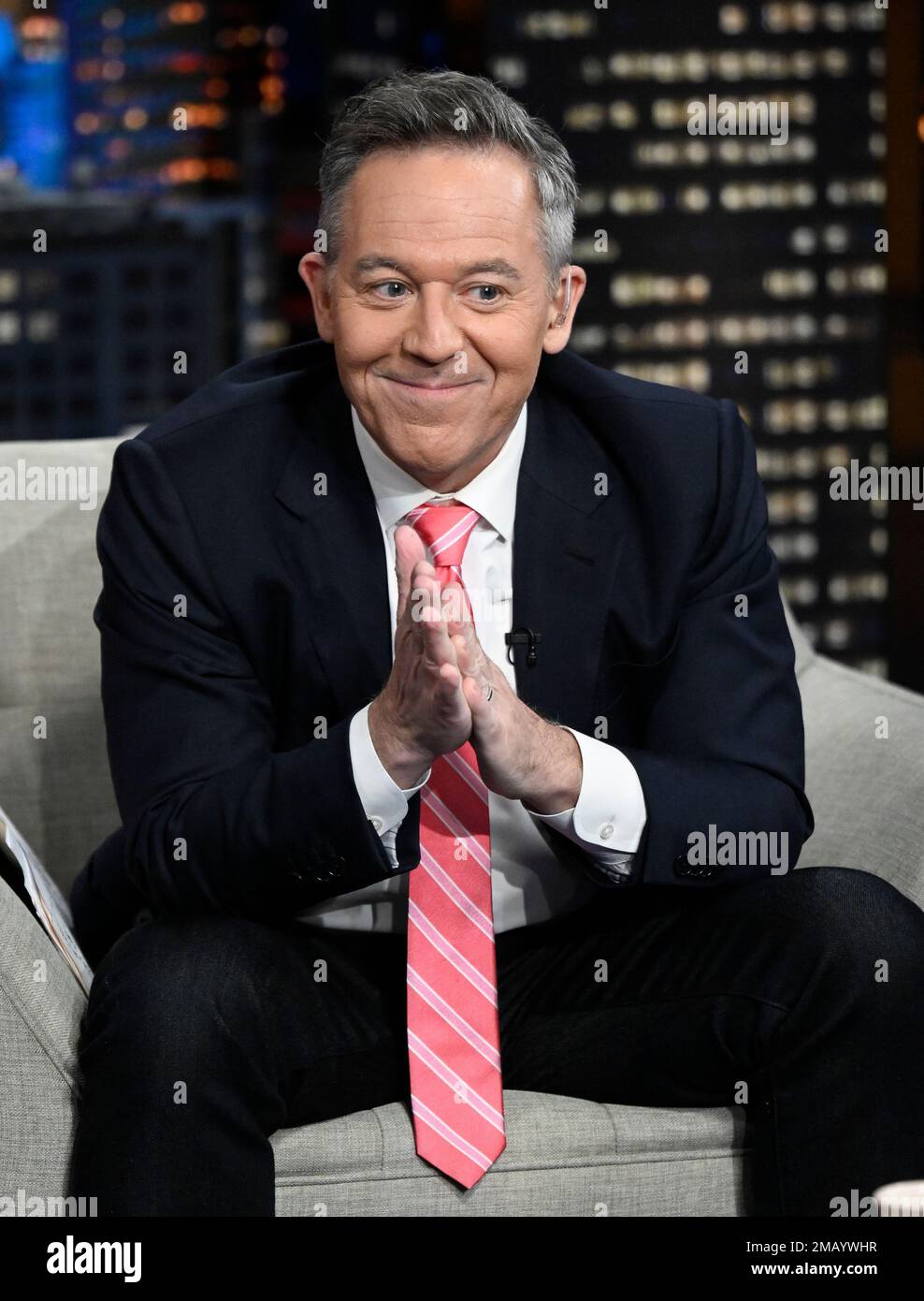 Television host Greg Gutfeld appears on FOX News Channel's late-night ...