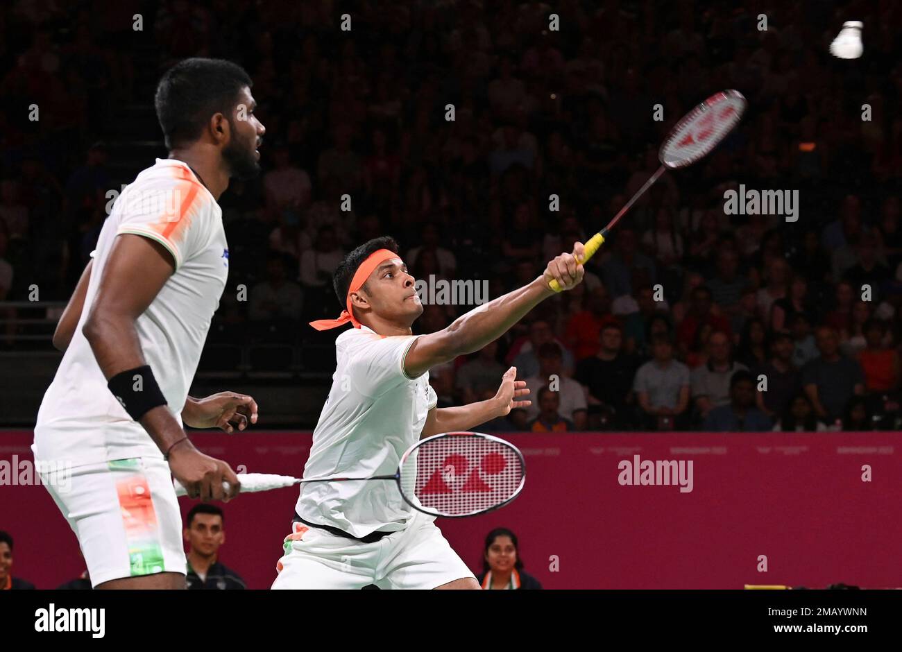 India's Satwik Sairaj Rankireddy and India's Chandrashekhar Shetty ...