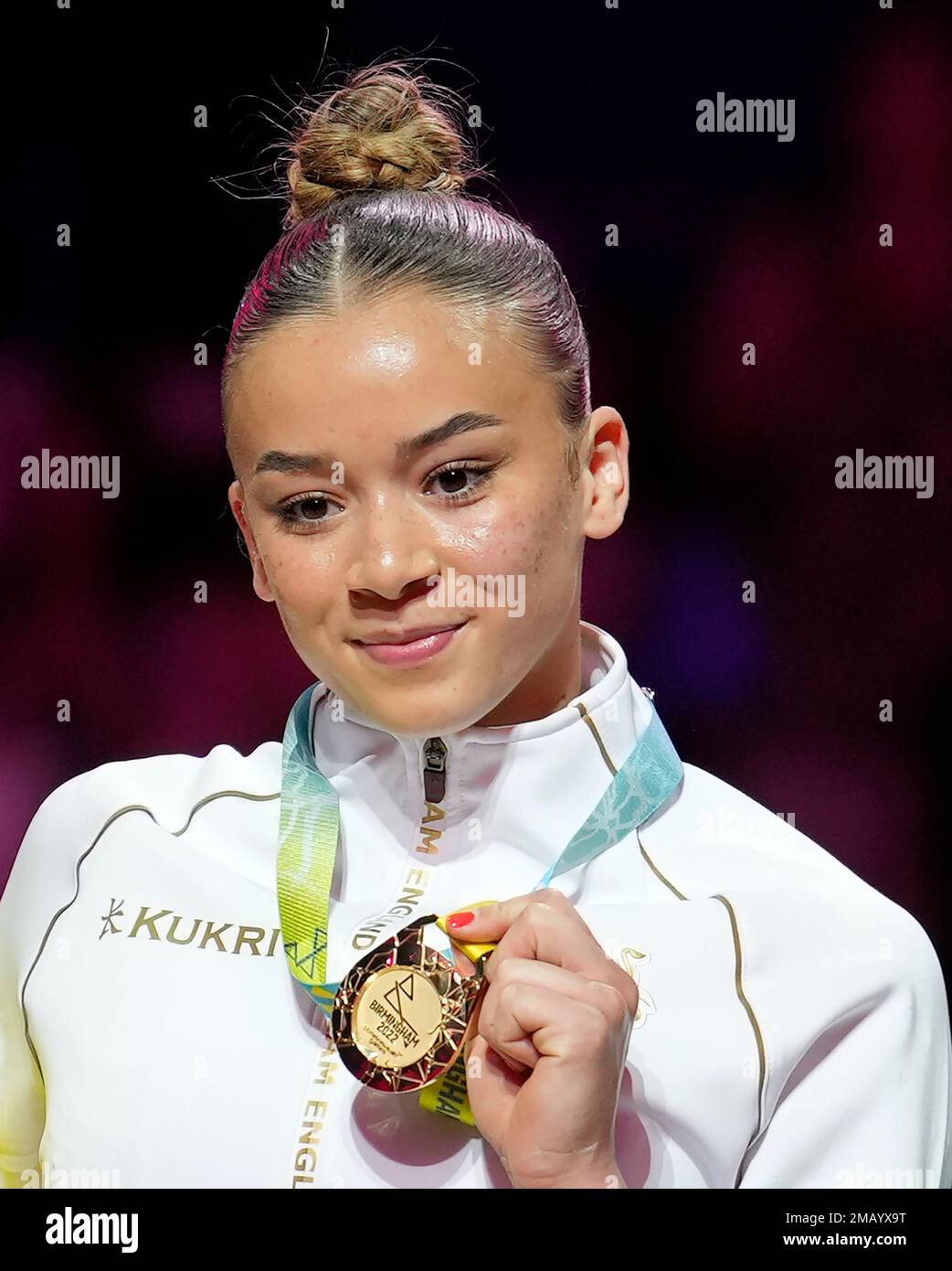 Georgia-Mae Fenton of Team England celebrates after wining Gold medal ...