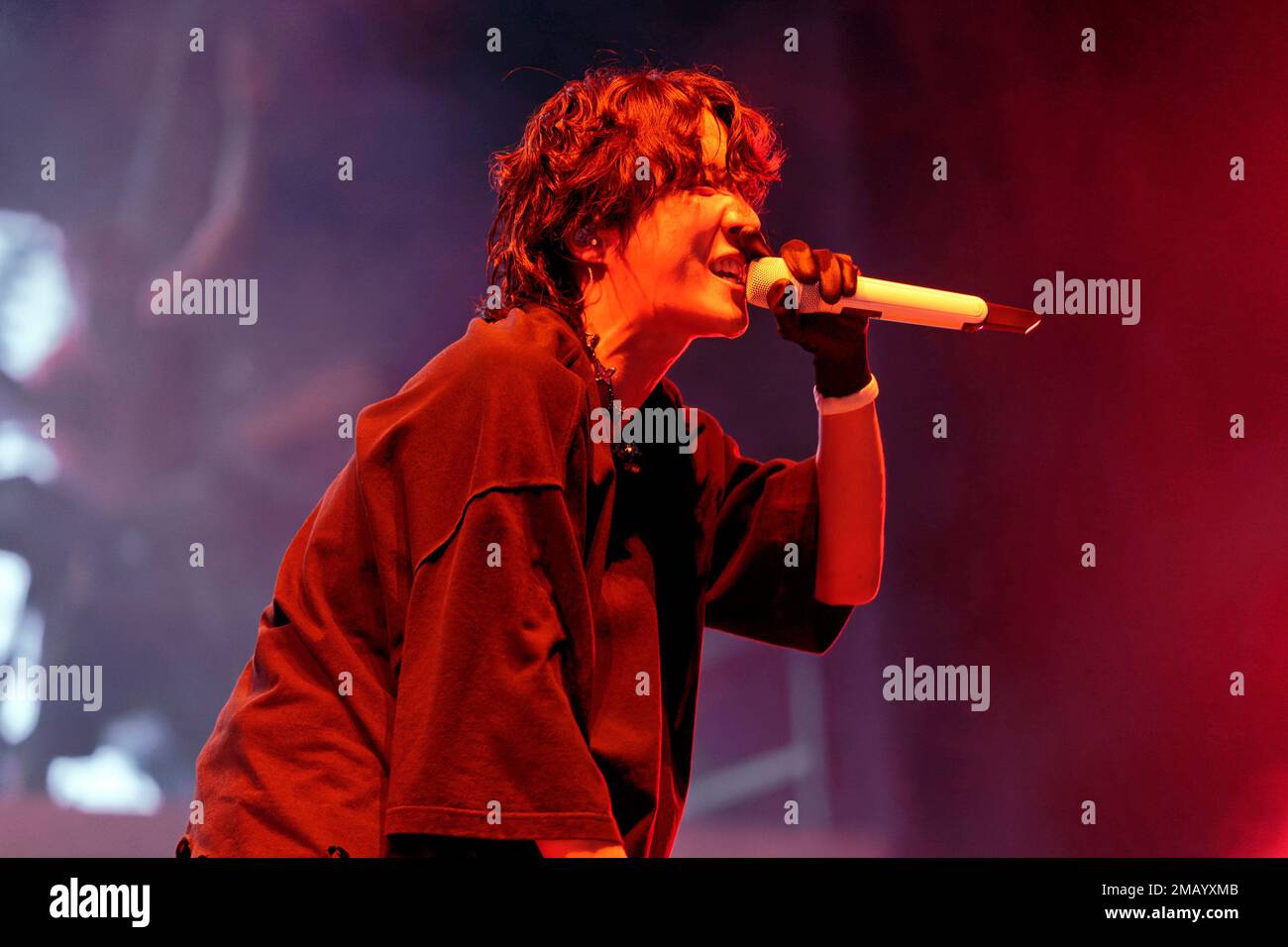 J-Hope performs on day four of the Lollapalooza Music Festival on ...