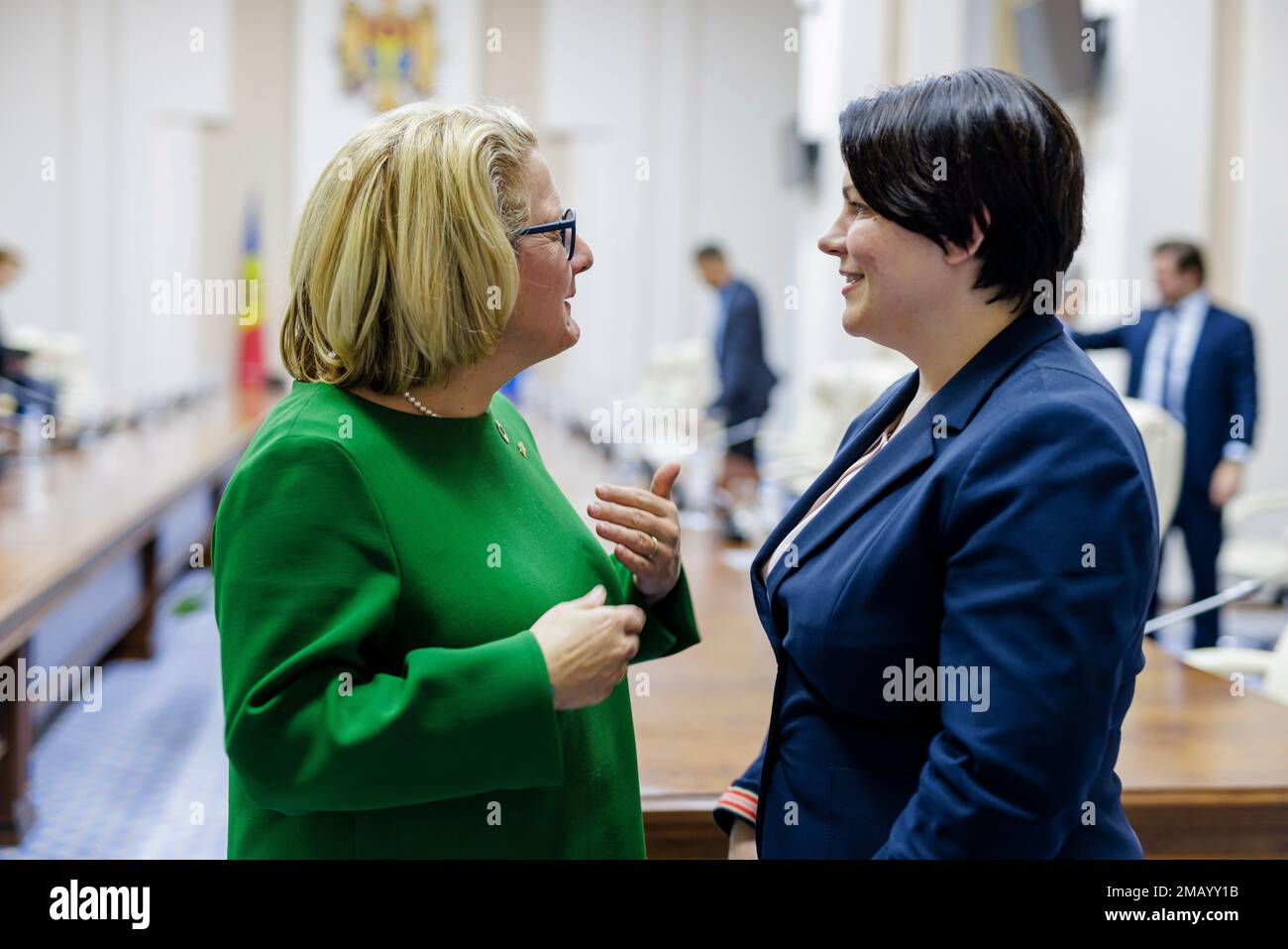 Svenja Schulze (SPD), Federal Minister for Economic Cooperation and ...