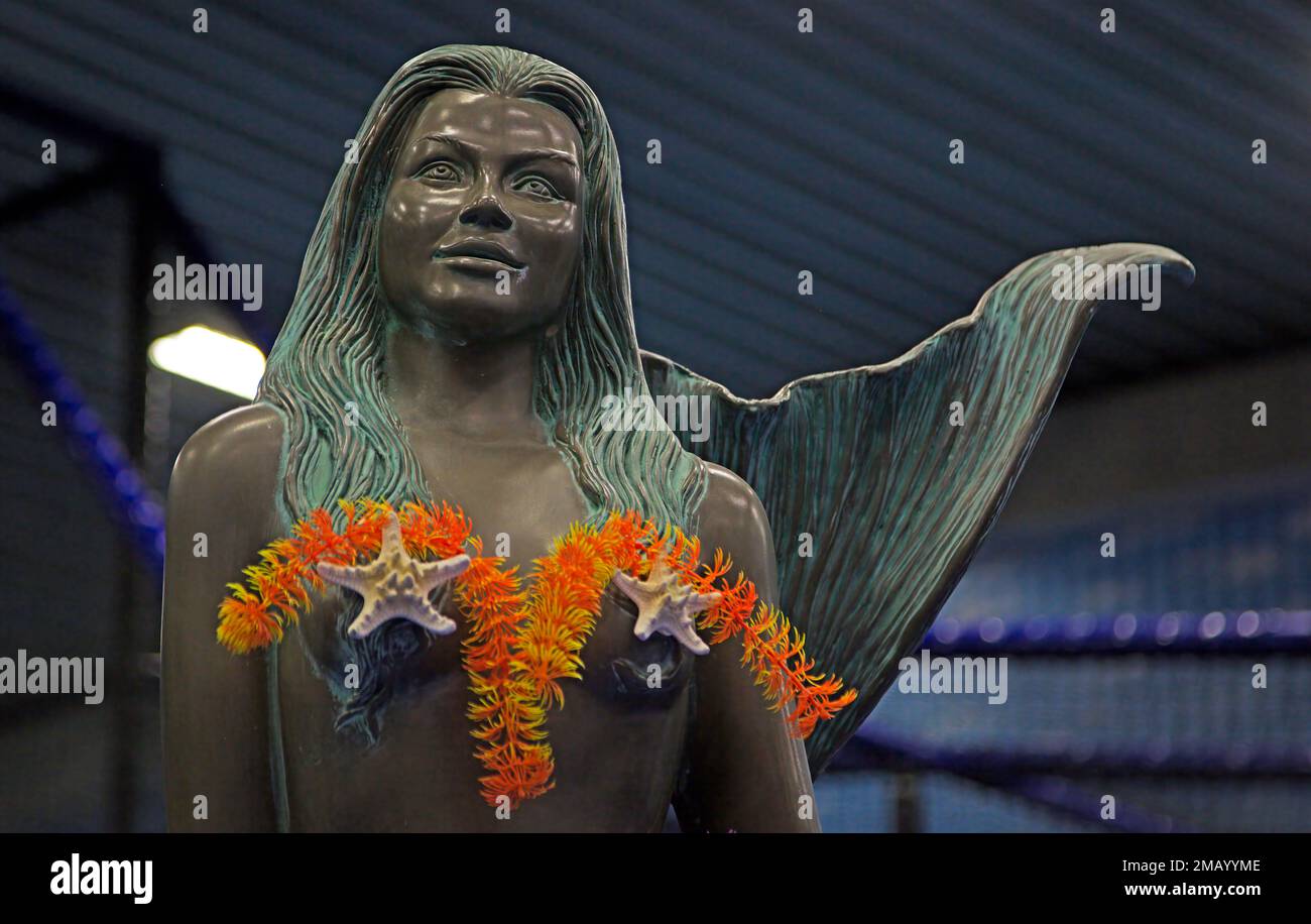 Gavle, Norrland Sweden - July 19, 2021: statue on indoor playground ...