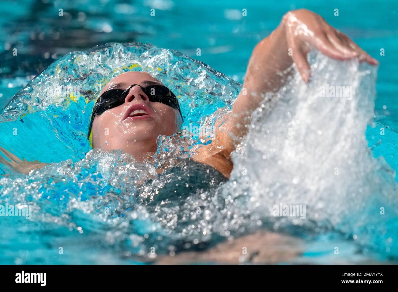 Australia's Kaylee McKeown swims in her heat of the women's 200m ...
