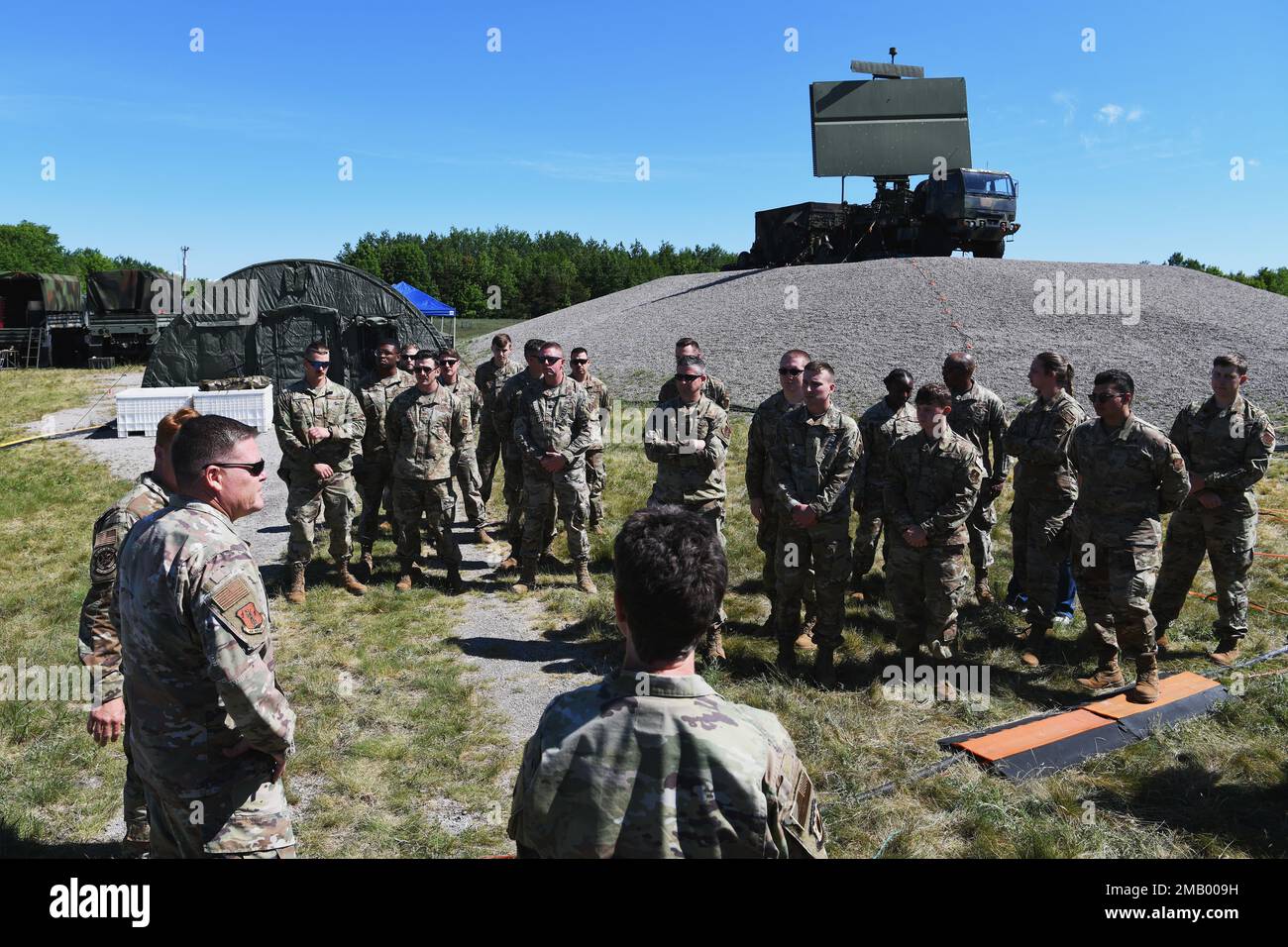 U.S. Air Force Maj. Gen. James R. Camp, Ohio assistant adjutant general ...