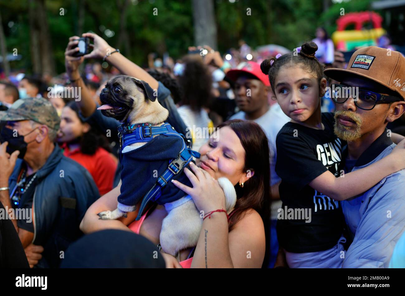 A family enjoys an event to commemorate the 455th anniversary of the ...