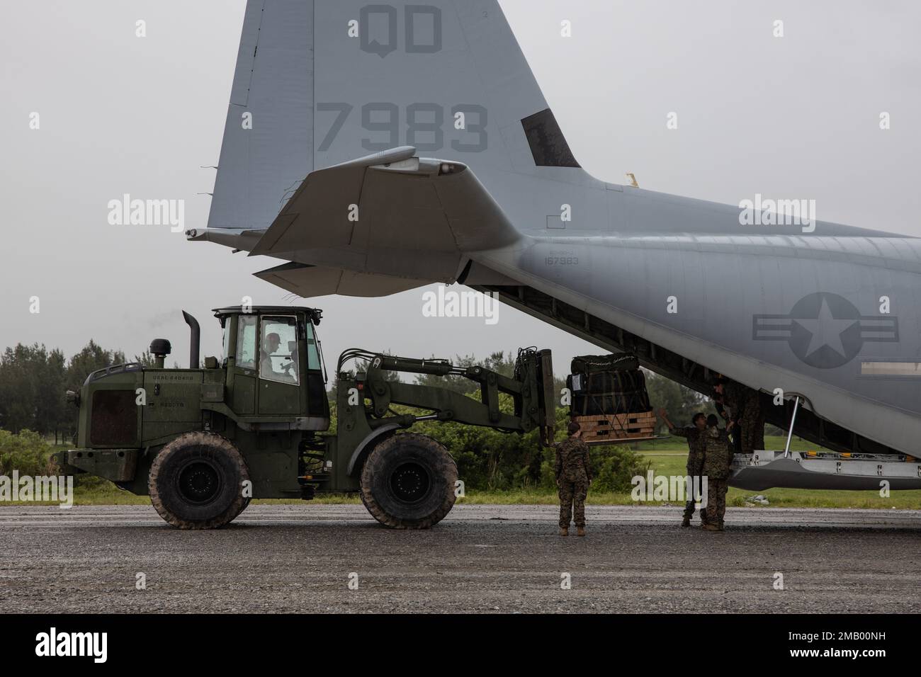 U.S. Marines with 3rd Landing Support Battalion, Combat Logistics ...