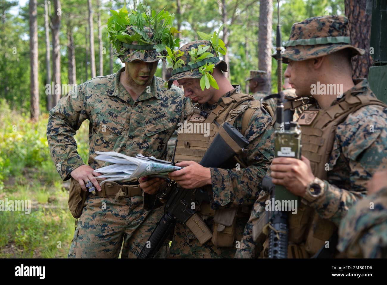 U.S. Marine Corps Capt. James Hulik, left, Combat Skills Program (CSP ...
