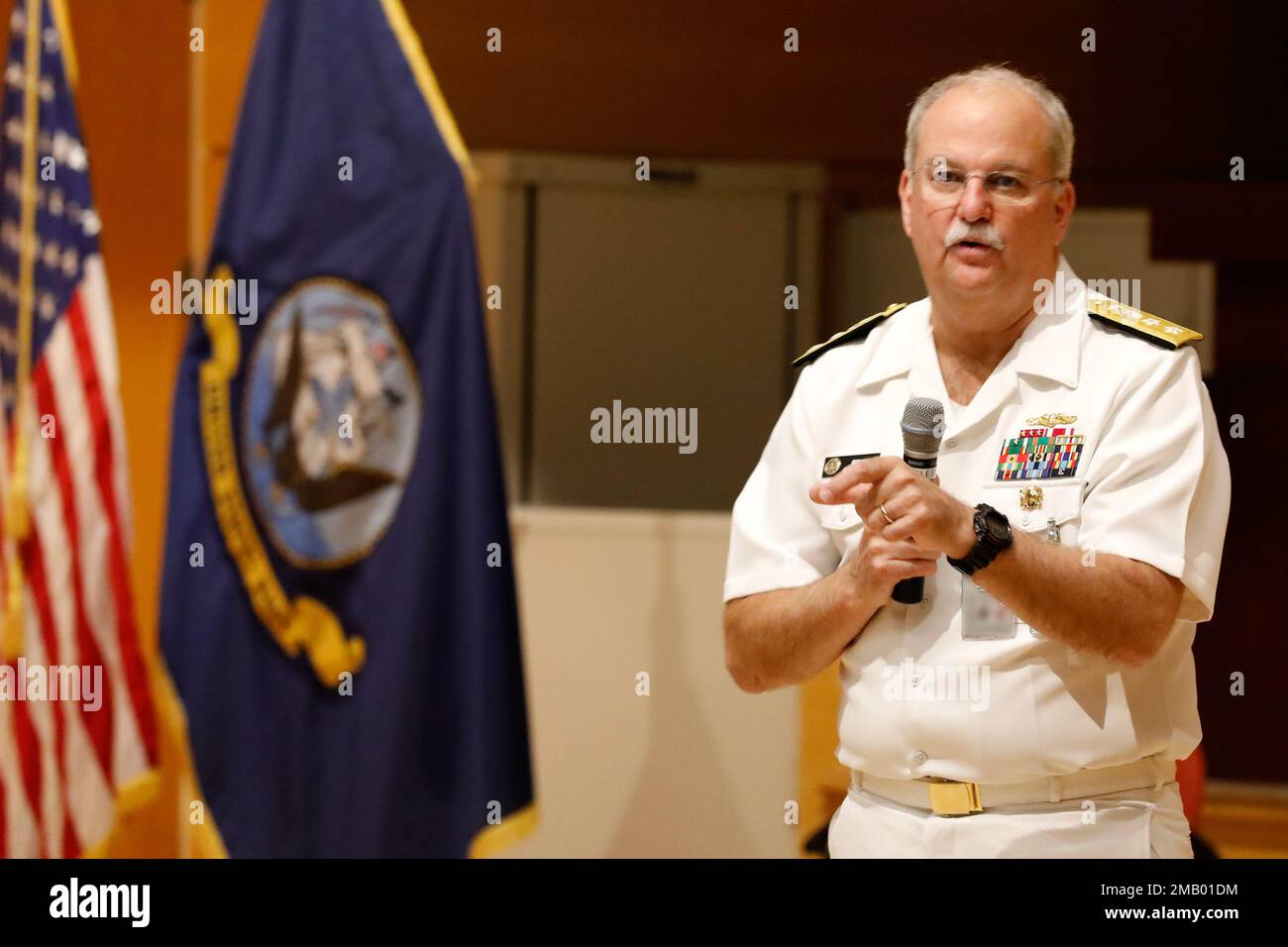 SILVER SPRING, Md. (June 8, 2022) Rear Adm. Bruce Gillingham, Navy ...