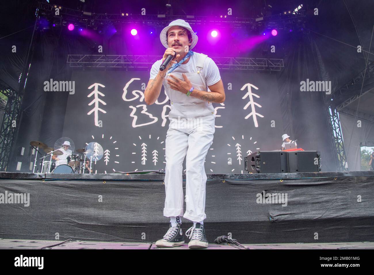 Goth Babe performs on day four of the Lollapalooza Music Festival on ...