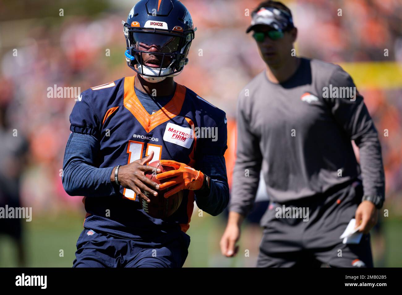 Denver Broncos quarterback JOsh Johnson during the NFL football team's ...