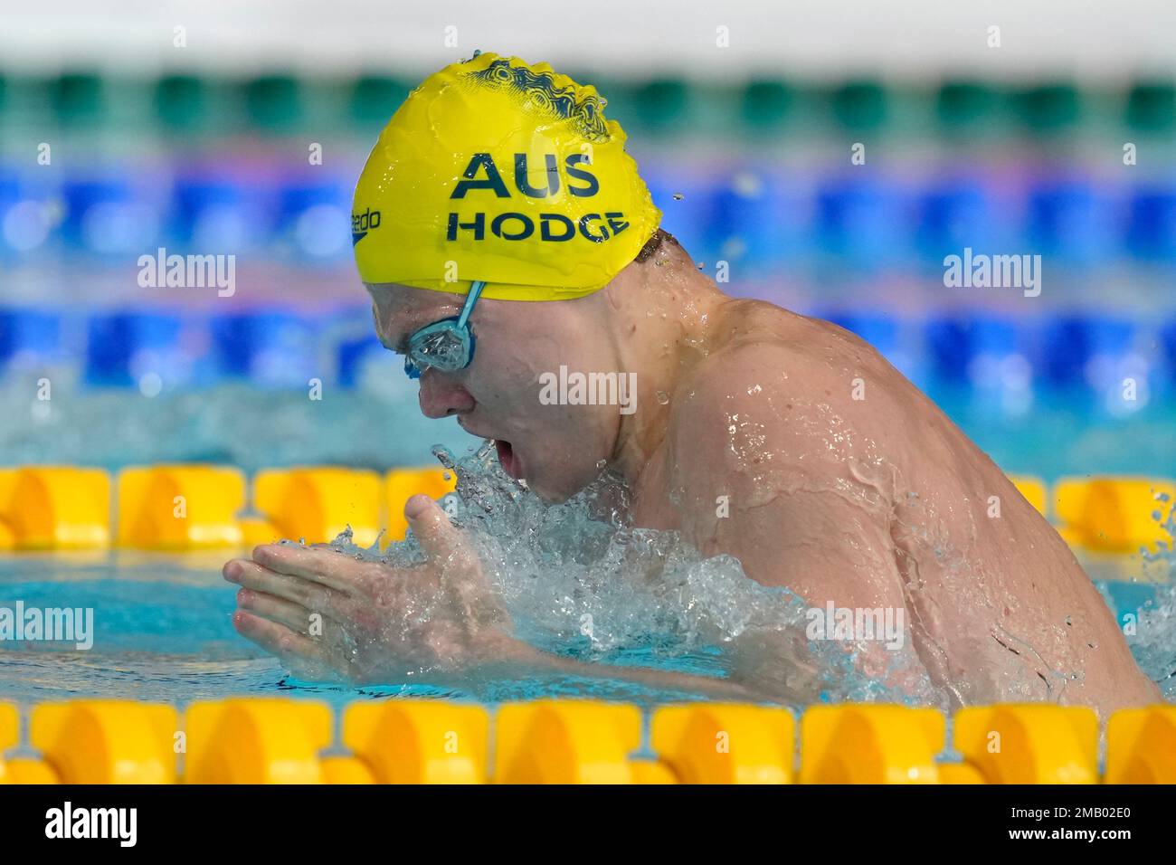 Australia's Timothy Hodge competes in the Men's 100m Breaststroke SB8 ...