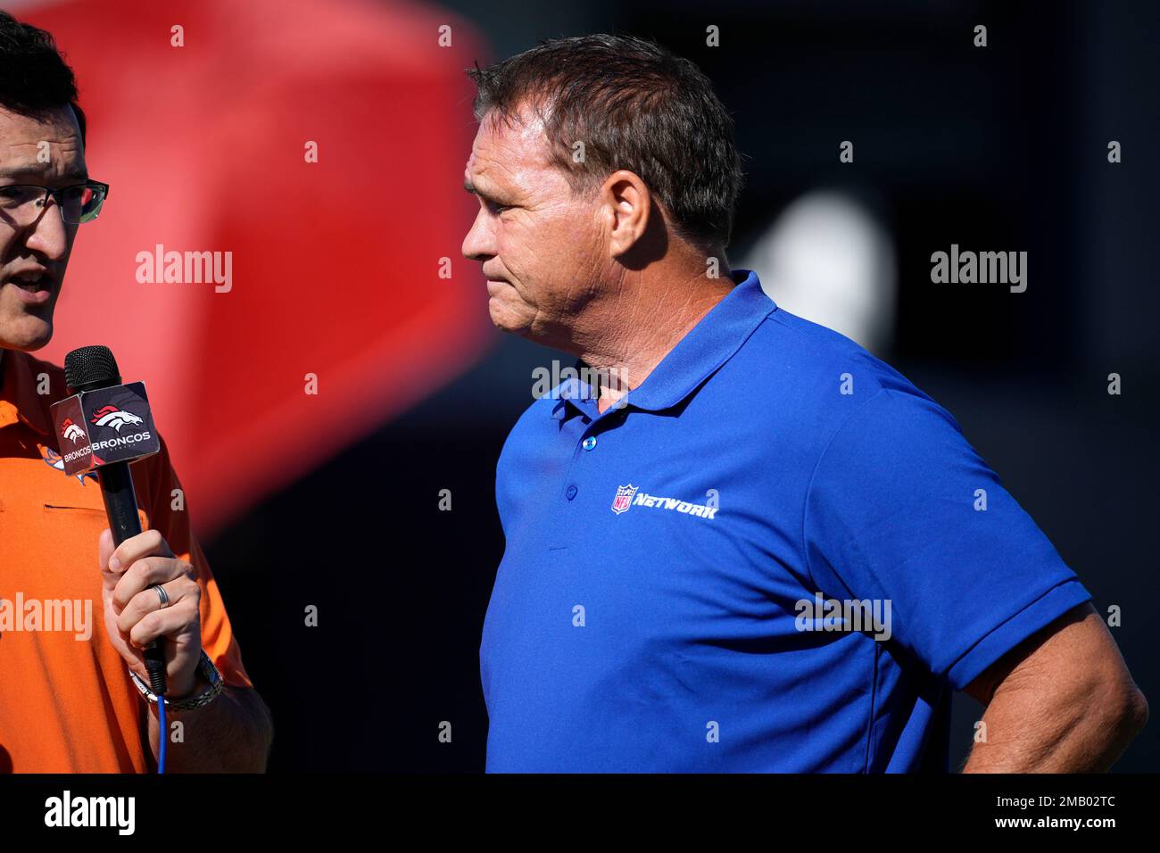 NFL Network announcer Brian Baldinger during the NFL football team's ...