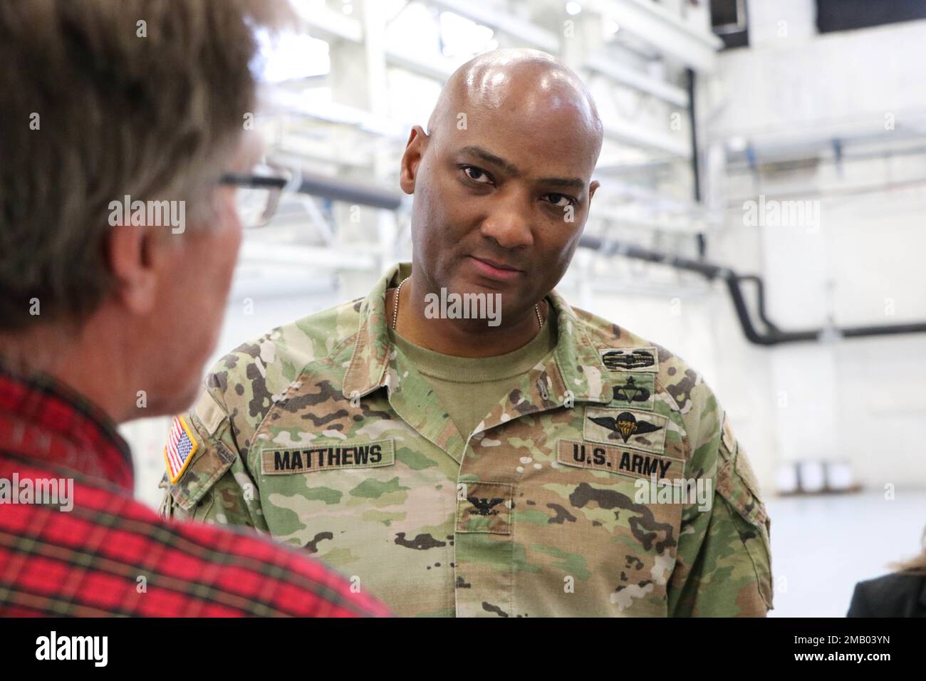 Col. Timothy E. Matthews, commander, U.S. Army Aberdeen Test Center ...