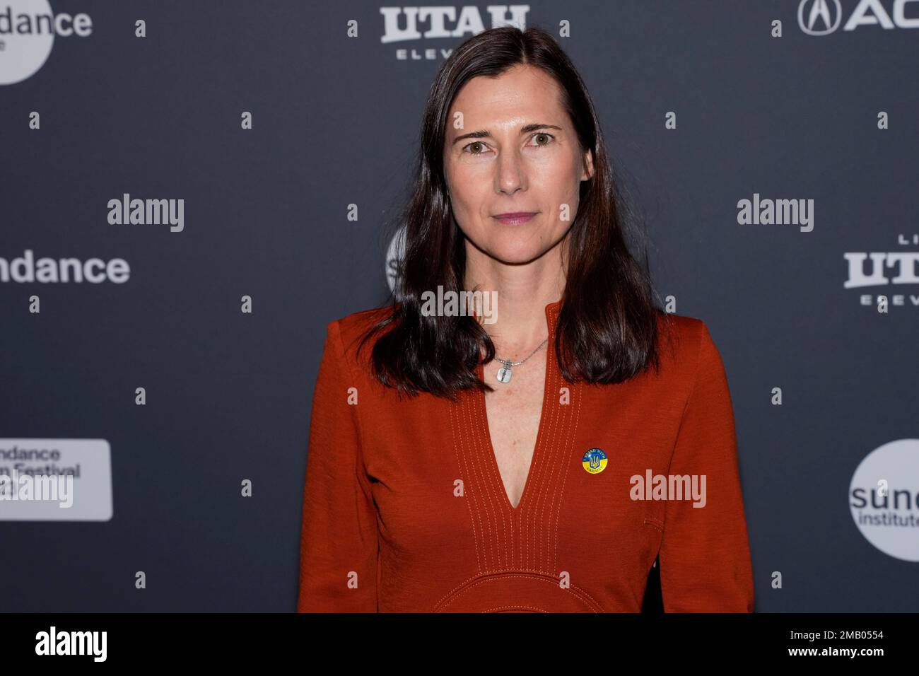 Sophie Barthes attends the premiere of "The Pod Generation" at the ...