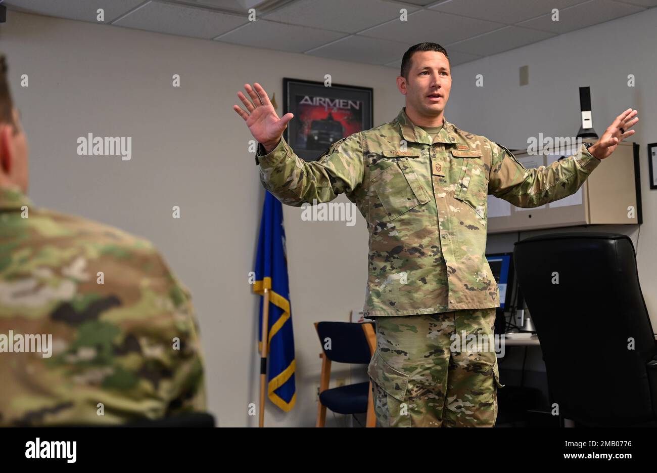 Master Sgt. Jayson Lyons, 49th Logistics Readiness Squadron section ...