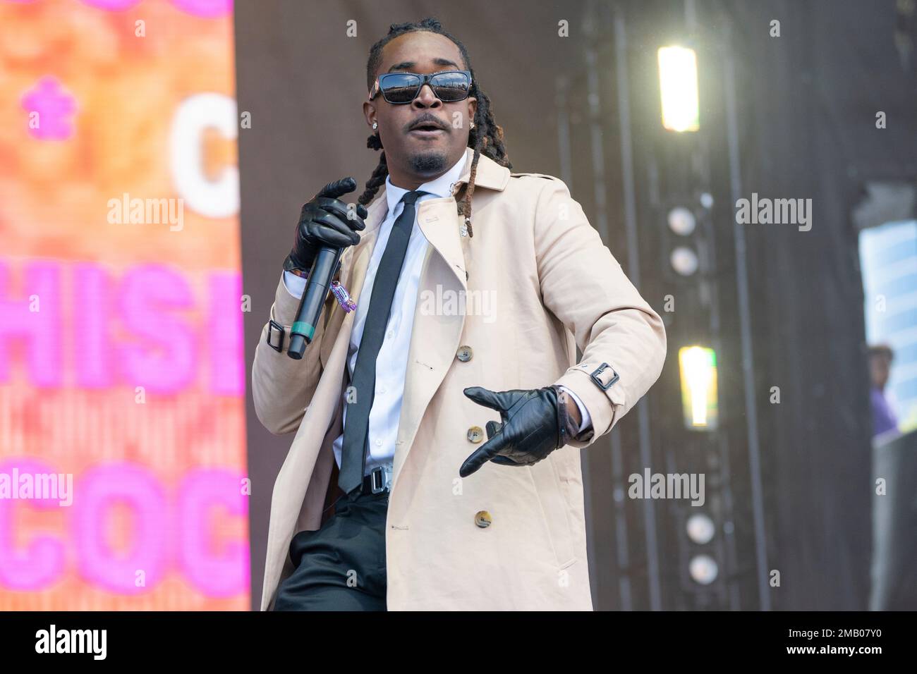 Cochise performs on day three of the Lollapalooza Music Festival on ...
