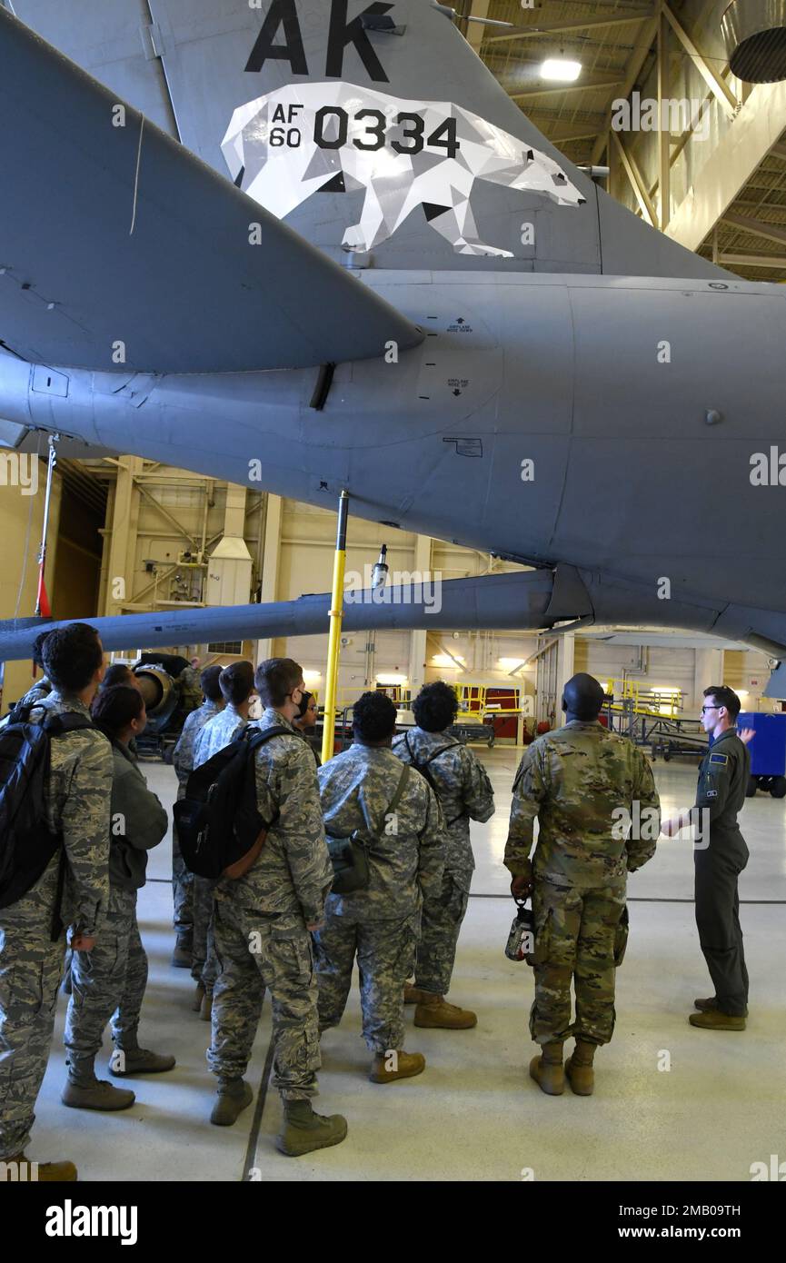 The Interior Alaska Junior Reserve Officer Training Corps visits 168th ...