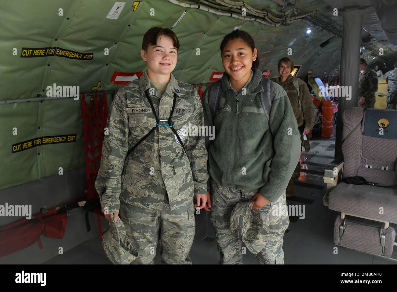 The Interior Alaska Junior Reserve Officer Training Corps visits 168th ...