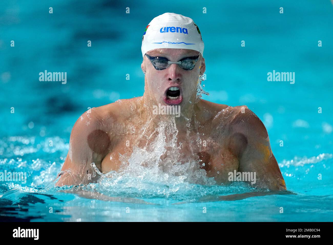 Matthew Sates of South Africa competes in the Men's 400m Individual ...