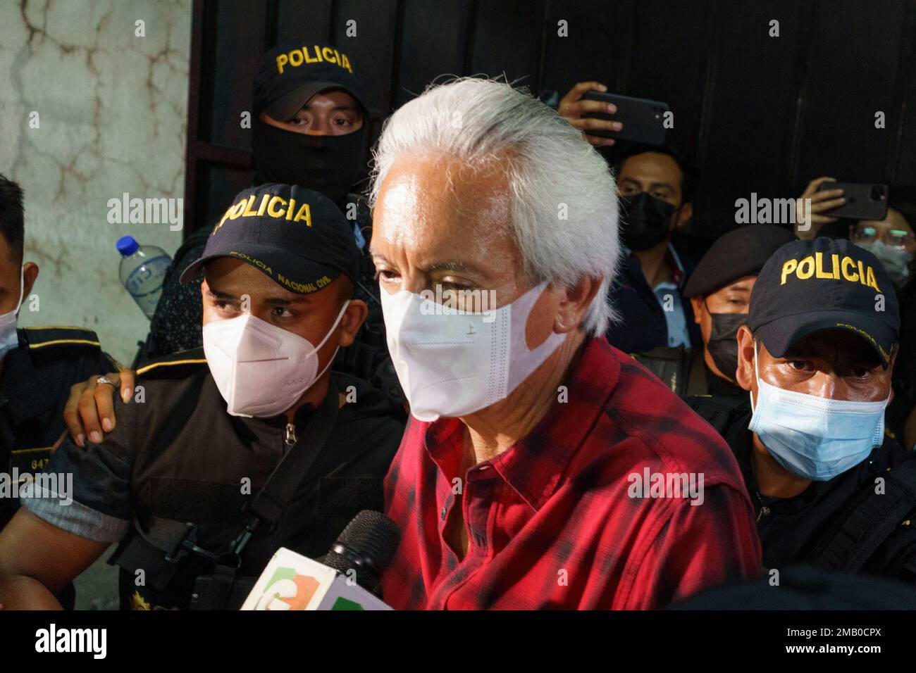 Guatemalan journalist Jose Ruben Zamora, president of newspaper El ...