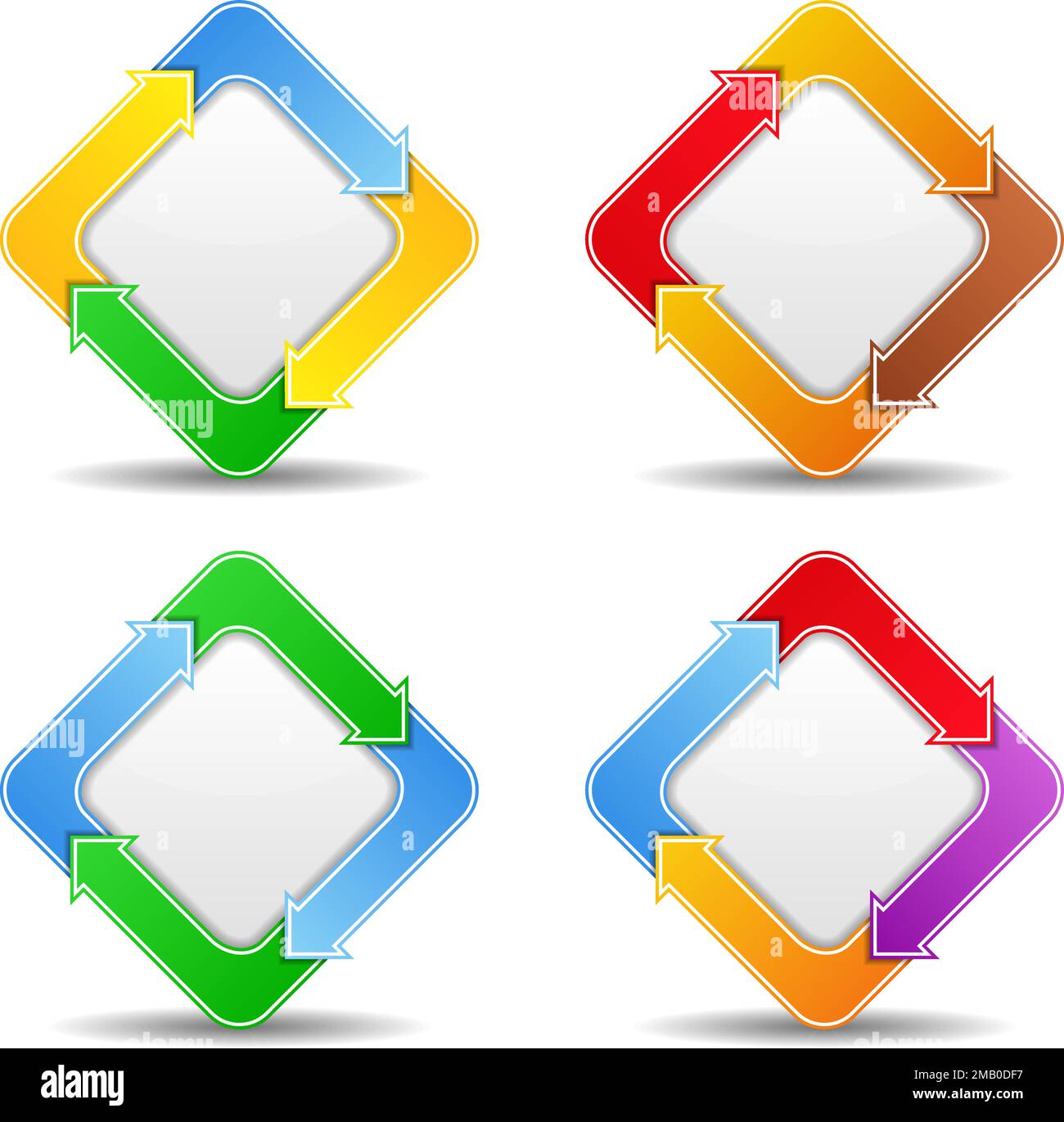 Set of buttons with arrows, vector eps10 illustration Stock Vector ...