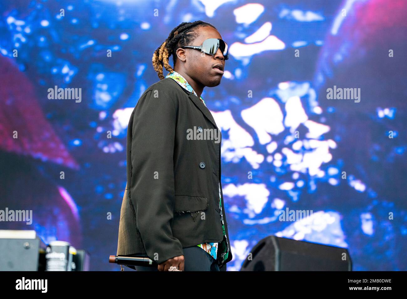 Don Toliver performs on day two of the Lollapalooza Music Festival on ...